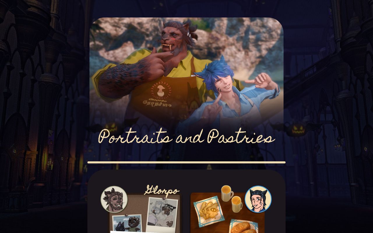 Portraits and Pastries